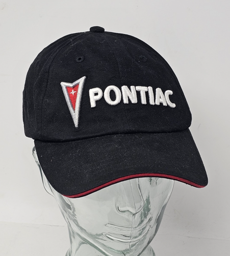 Pontiac GM Hat Cap Embroidered Strap Back Logo Spell Out Baseball Dad ...