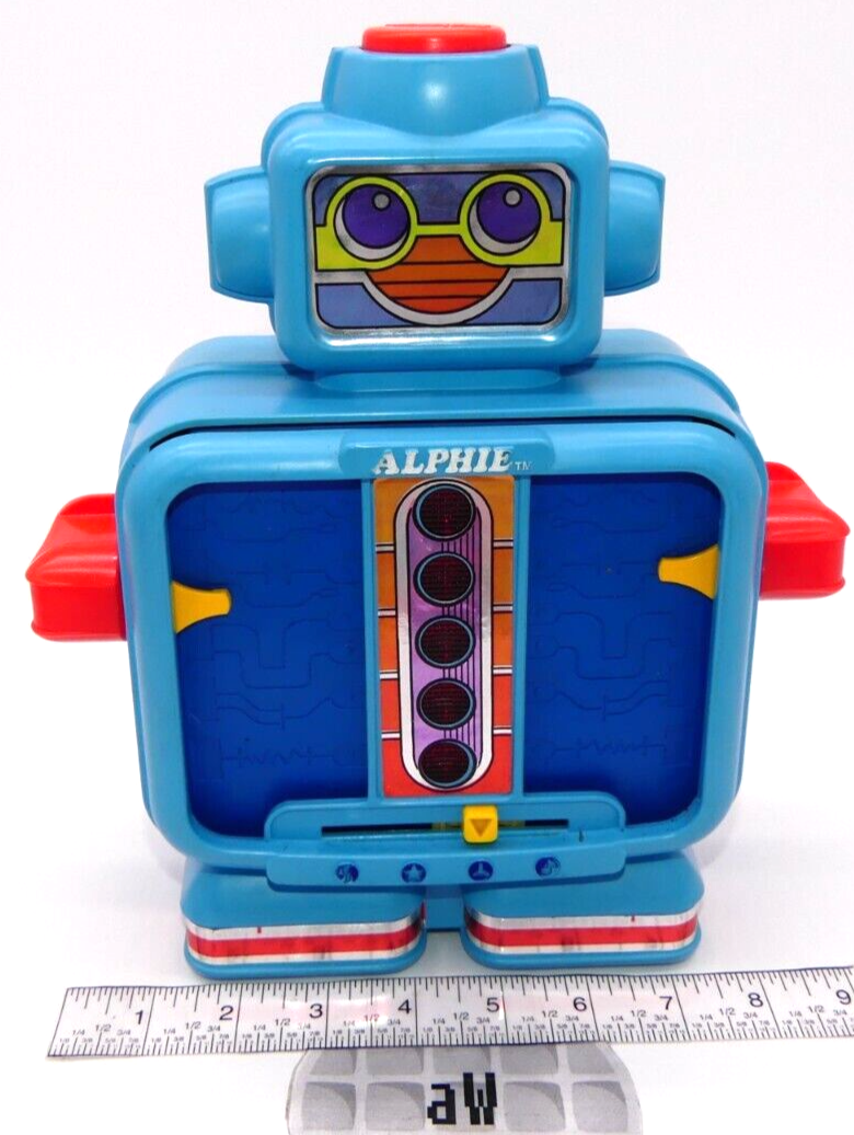 Vintage 1978 Playskool Alphie The Electronic Robot Computer Toy Only ...