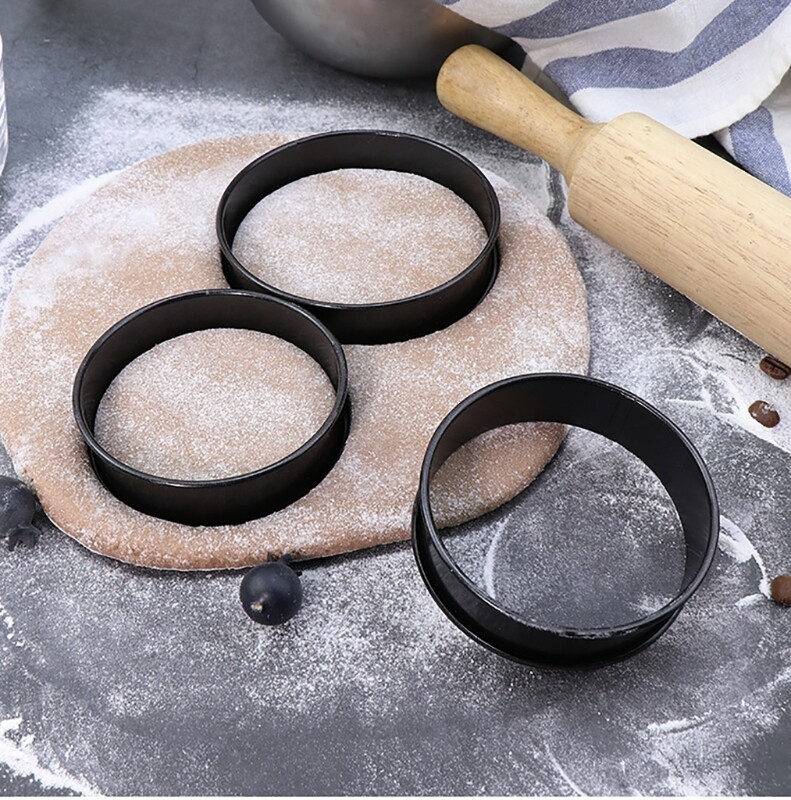 Crumpet Molds English Muffin Molds Multi Purpose Baking Molds for ...