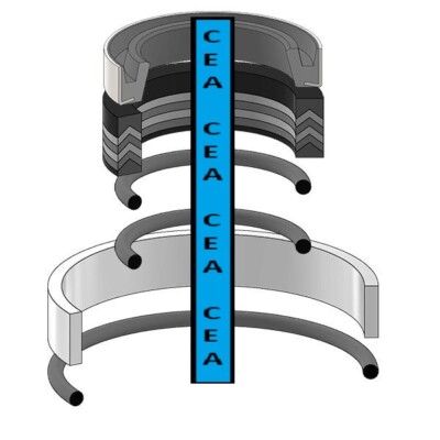 147515 Grapple Cylinder Seal Kit Fits Prentice Log Loader 410C Series F ...