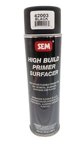 SEM Black High Build Primer Surfacer Aerosol Paint 42003 | eBay