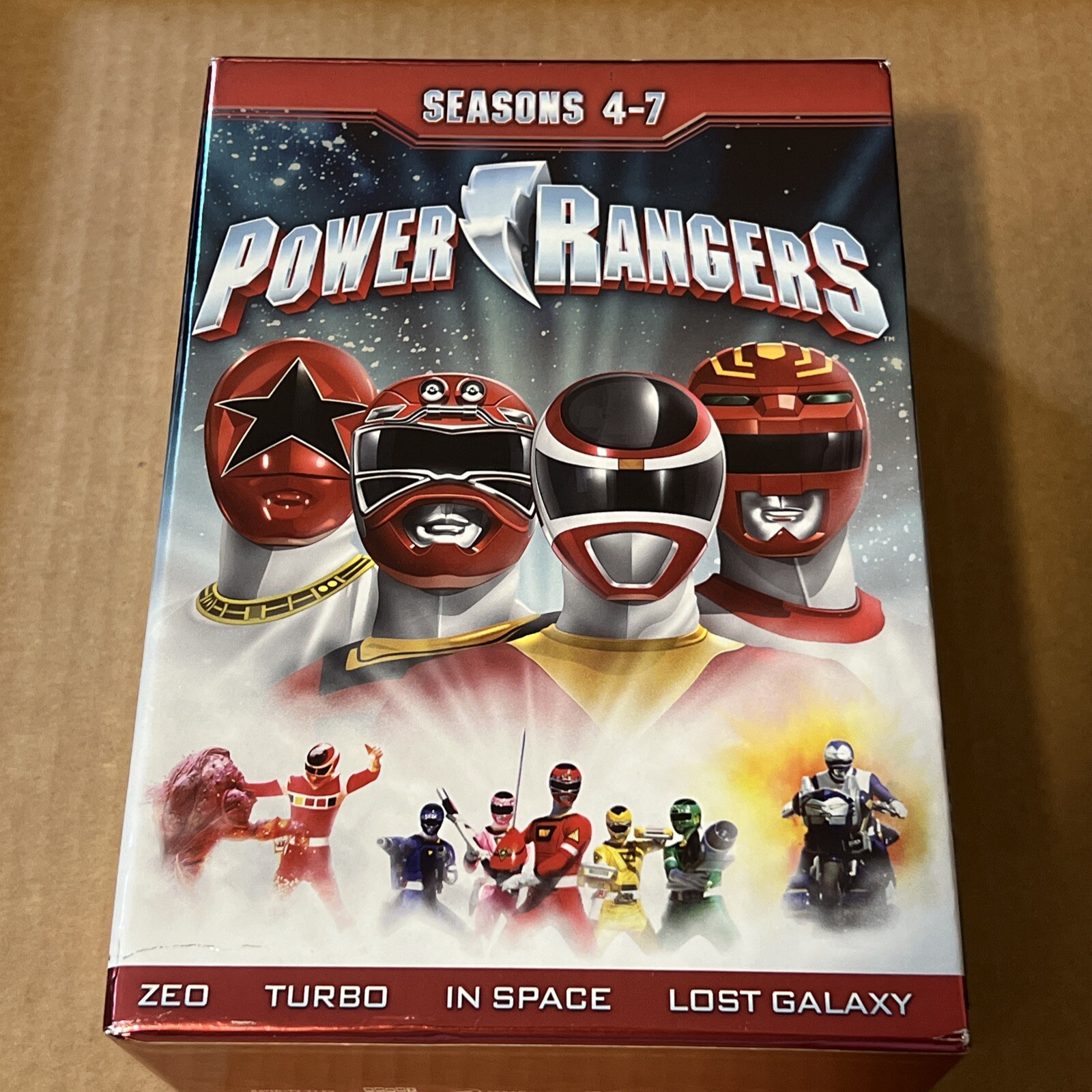 Power Rangers: Season 4-7 DVD Box Set Shout Factory 21-Disc Set RARE ...