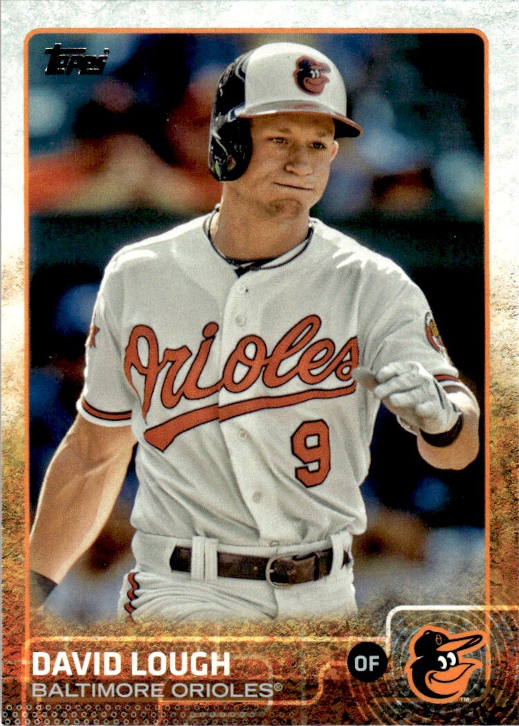 2015 Topps Baseball Card David Lough Baltimore Orioles #290 | eBay
