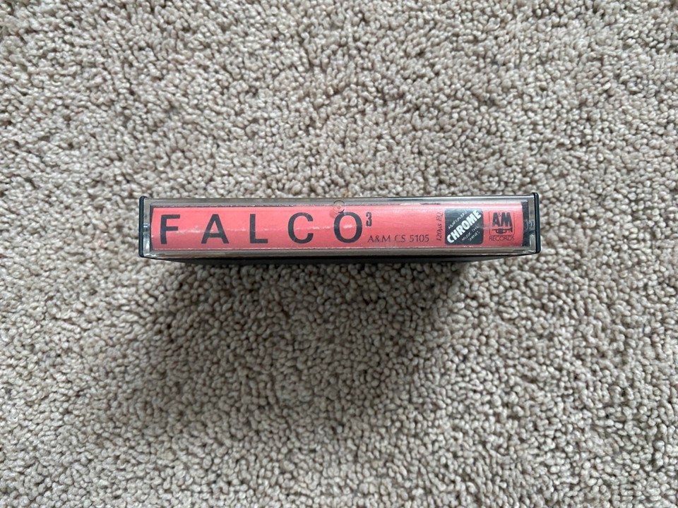 Falco - 3 - Cassette Tape (1985) A&M - AMC 5105 - Very Rare | eBay