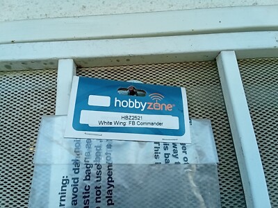 HOBBYZONE HBZ2521 WHITE WING FB COMMANDER NEW | eBay