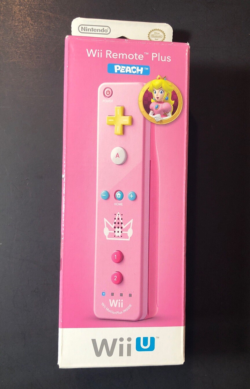 Official Nintendo Wii Remote Plus [ Peach Pink Edition ] NEW