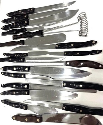 Damaged CUTCO Utensil Lot Brown Swirl Handle Assorted -For Repair ...