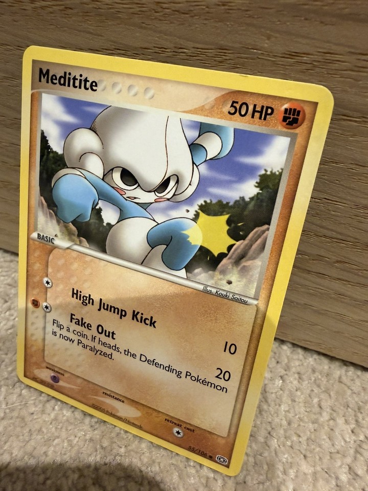 Pokémon TCG Meditite EX Emerald 55/106 Regular Common | eBay UK