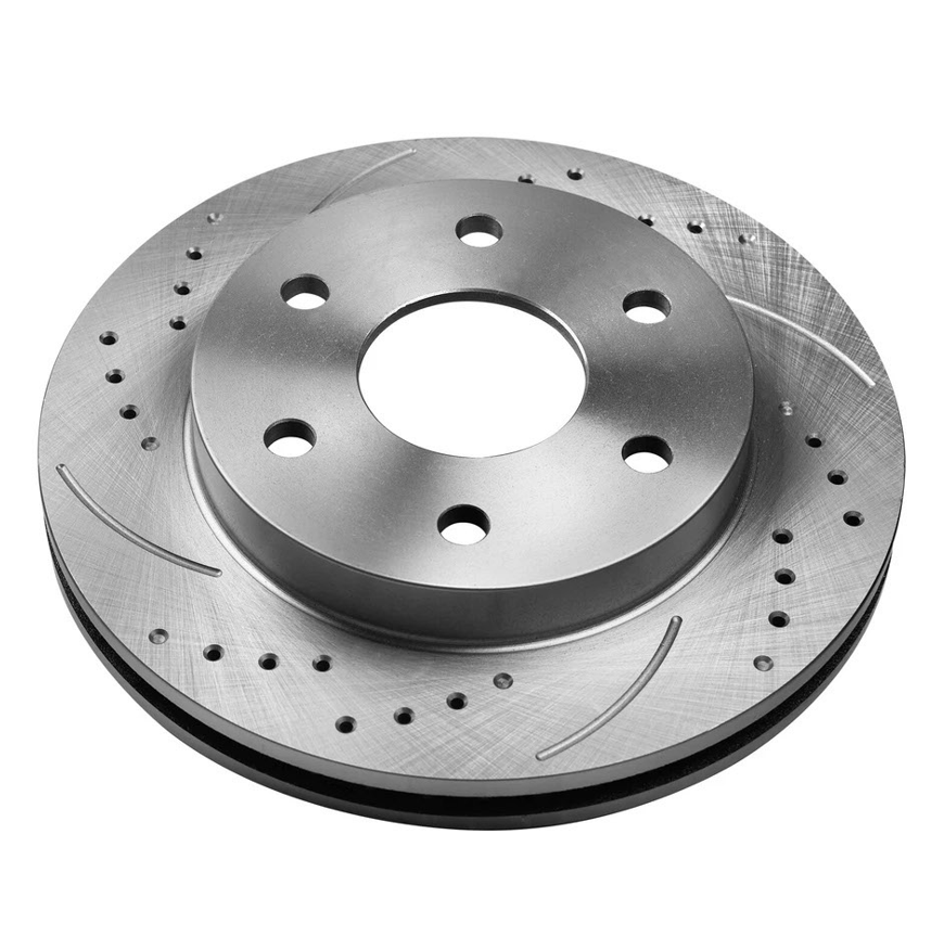 Front Drilled Disc Brake Rotors Kits For Sierra Chevy GMC Yukon 1500 ...