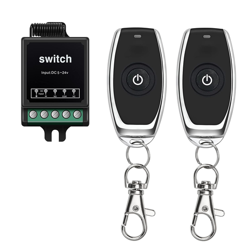 Interruttore Remoto 12V, Interruttore Wireless a Contatto Secco 328Ft ...