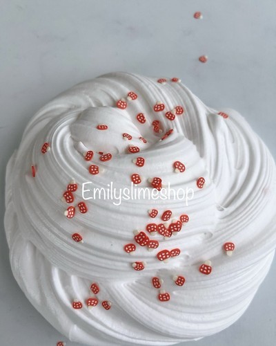 Mushroom fluff slime! SCENTED! Sprinkles! Butter slime! Toy! More on my ...