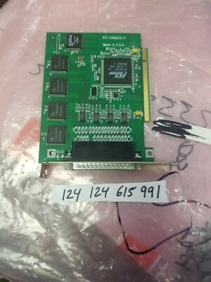 MC PCI-COM232/4 Serial Communication Card PCI, 4x RS-232 9-Pin D-Sub | eBay