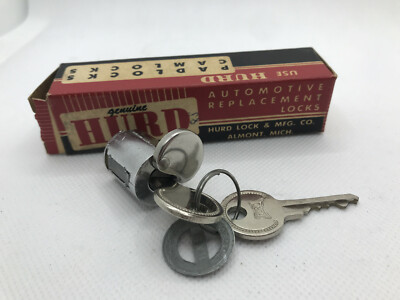 1950 Studebaker Rear Deck Trunk Lock | NOS OEM | Hurd #68-167 | Genuine ...