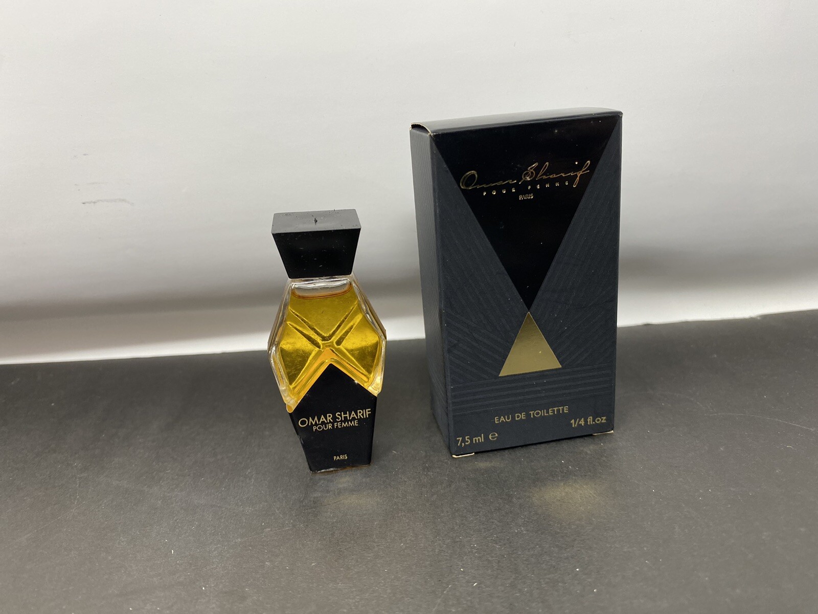 OMAR SHERIF POUR FEMME/WOMEN PERFUME/EAU DE TOILETTE MINI 1/4oz/7 ...