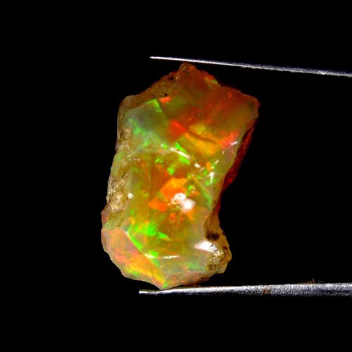 14.80 Carats 100% Naturel Éthiopien Opale Naturel Cabochon 14 X 18 MM ...