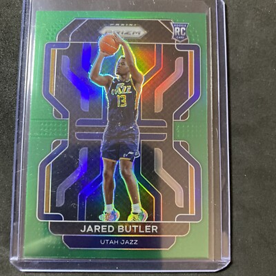 2021-22 Panini Prizm Green Rookie #290 JARED BUTLER Utah Jazz | eBay