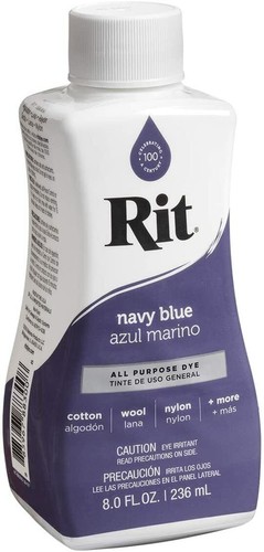 Rit Dye RIT, 8 oz, Navy Blue, 8 Fl Oz | eBay