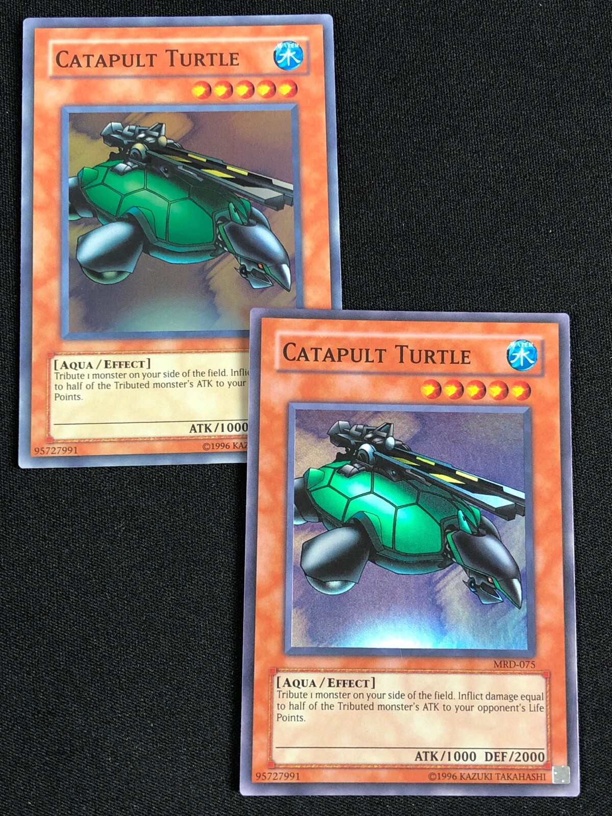 YUGIOH CATAPULT TURTLE MRD-075 SUPER X2 (NM) | eBay