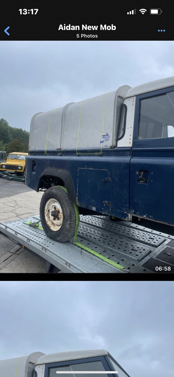 Land Rover Defender 110 Pick Up Full Conversion Ifor Williams Canopy ...