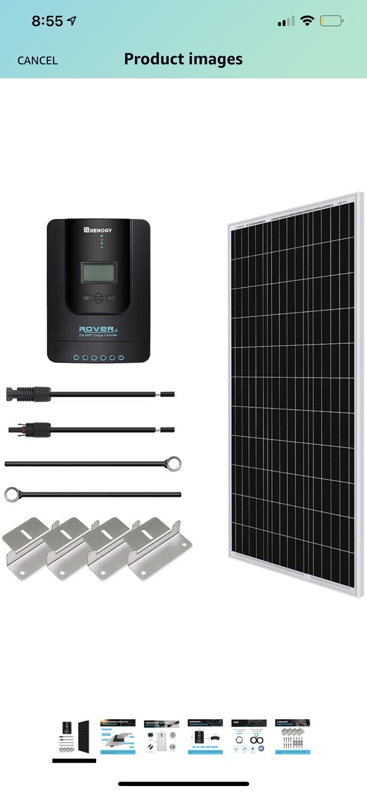 Renogy 50W Monocrystalline Solar Panel for sale online | eBay