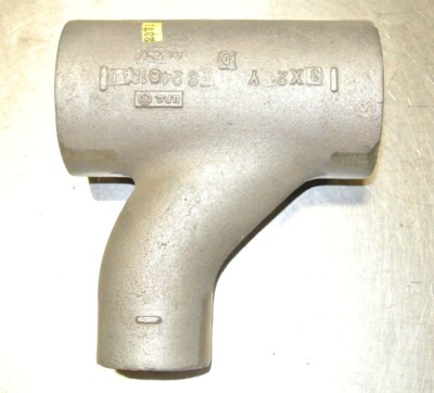 Duriron 3" x 2" Sanitary Tee, Fitting, Cast Iron, Plumbing Fitting | eBay
