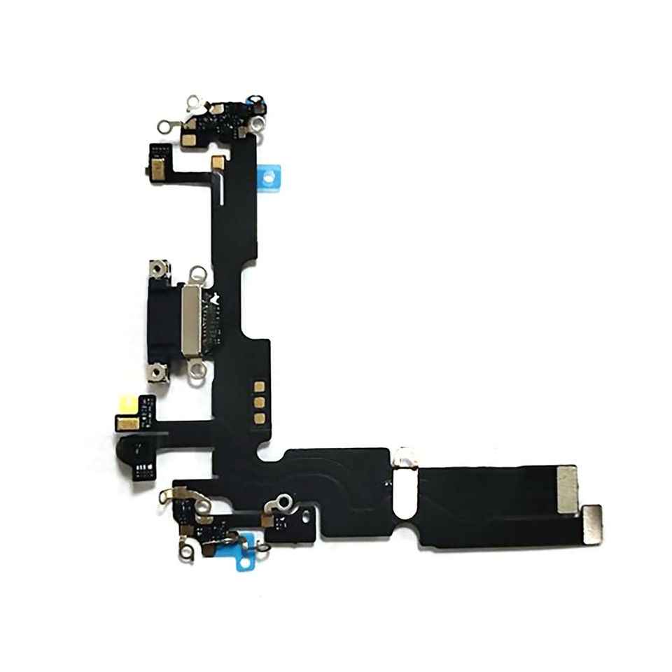 Black OEM Charging Port Dock Mic Flex Repairing Accessories For iphone ...