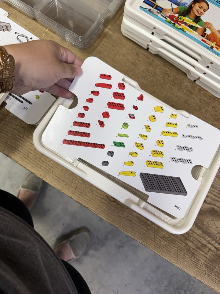 LOT of 7 LEGO WeDo #9580 Education Robotics EMPTY CASES w/ INSERTS ...