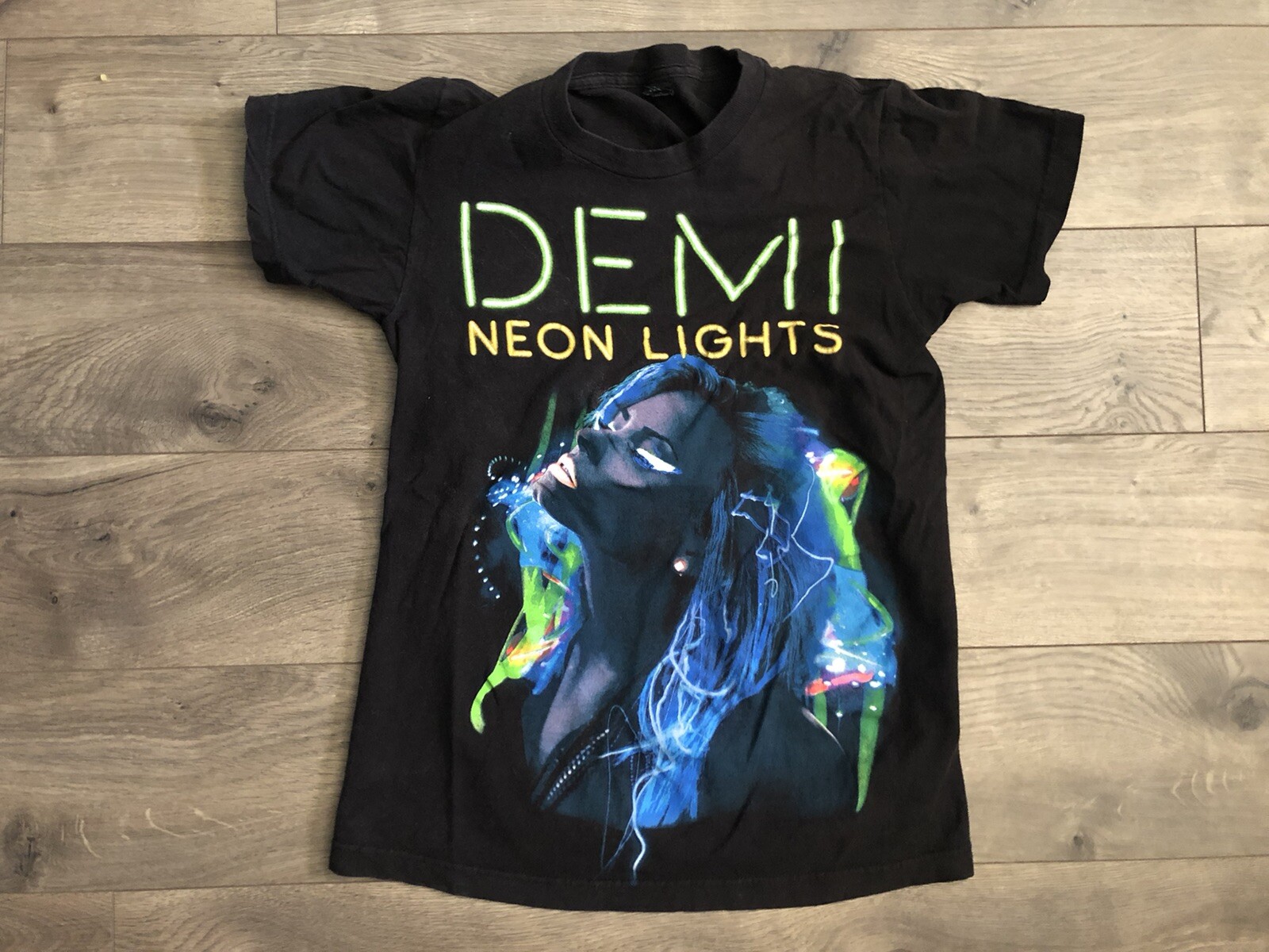 Demi Lovato Neon Lights Tour Shirts