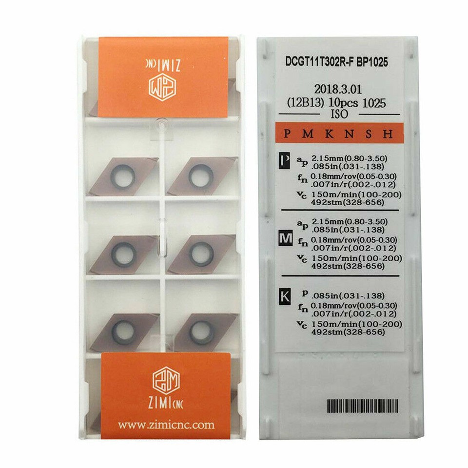 ZIMI 55 degrees diamond DCGT11T302R-F BP1025 DCGT32.50.5 Fine turning ...