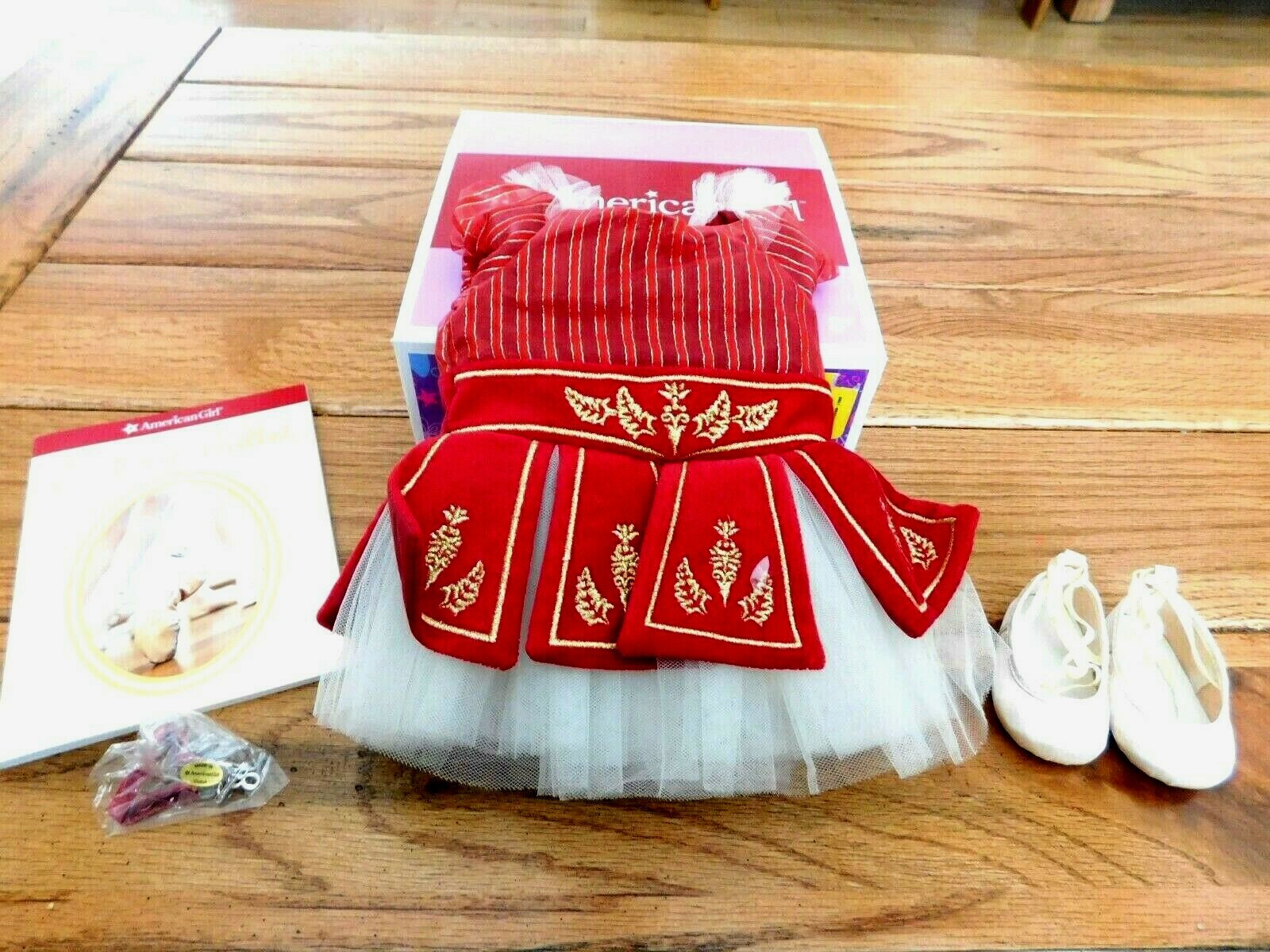 AMERICAN GIRL MYAG 2007 RUBY BALLET OUTFIT NEW IN BOX NO DOLL RETIRED ...