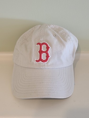 Boston Red Sox Strapback Cap Hat Tan Beige Ivory New Era RN11493 ...