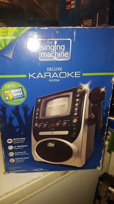 NEW The Singing Machine Deluxe Karaoke System | eBay