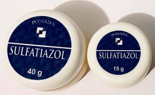 2 POMADA SULFATHIAZOLE SULFATIAZOL FIRST AID SKIN ANTISEPTIC OINTMENT ...
