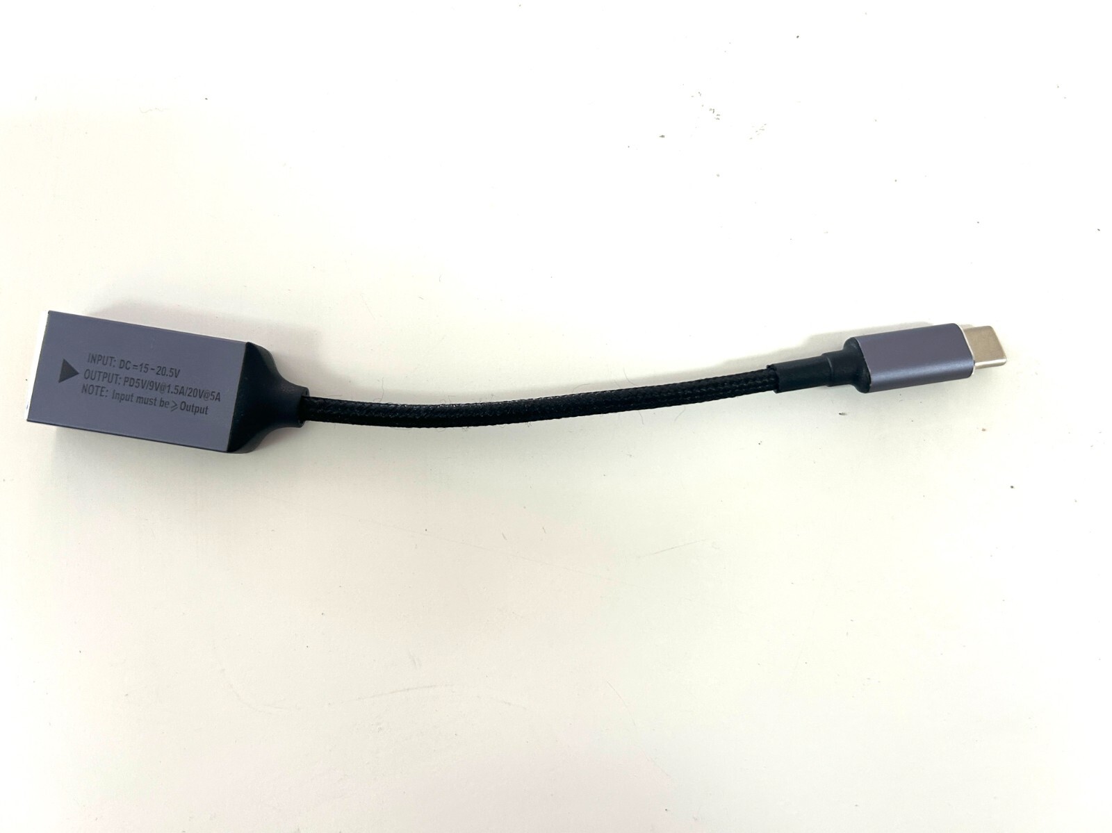 NEW AC Adapter converter from Lenovo square tip to USB type C 45w 65w ...