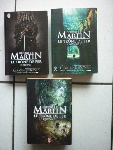GEORGE MARTIN / LE TRONE DE FER / INTEGRALE 1 A 3 | eBay