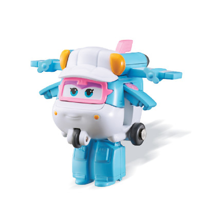 Super Wings Mini Transforming Lime Transformer Robot / Figure Car Toy ...