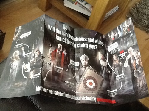 The Blackpool Tower DUNGEON advertising Leaflet 2017 . | eBay UK