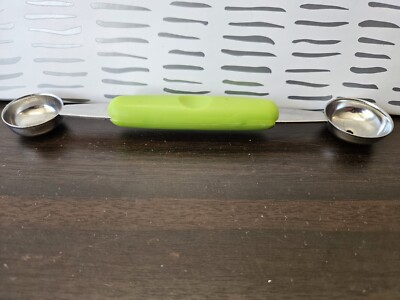 Green Handled Double Ended Melon Baller Kitchen Utensil | eBay