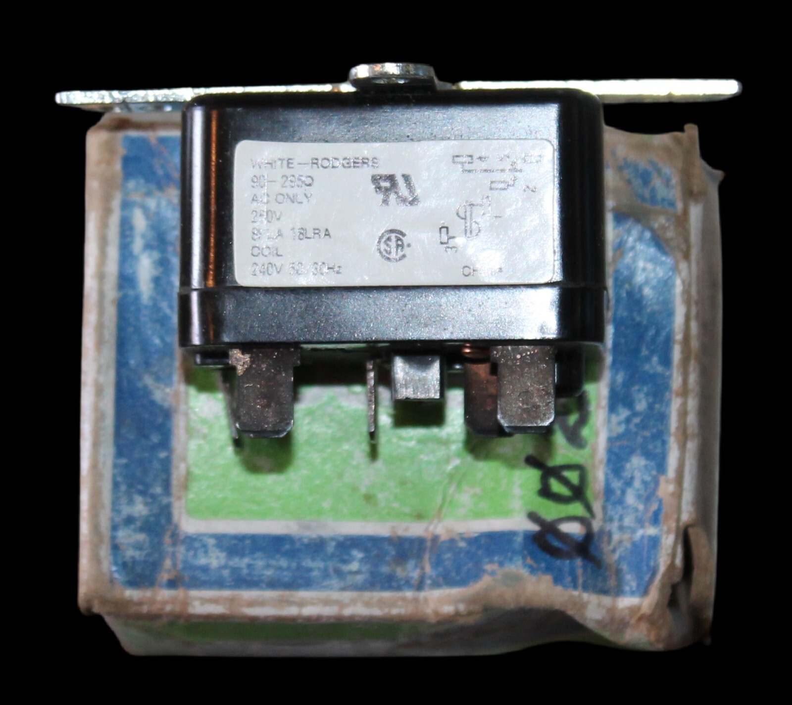 White-Rodgers/Steveco 90-295Q Relay 90295Q 1 Bar Mount | eBay