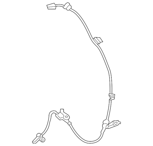 Genuine Kia Front Speed Sensor 59810 C5100 | eBay