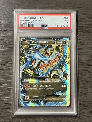 2014 Pokemon XY M Charizard EX Flashfire PSA 7 #69 | eBay