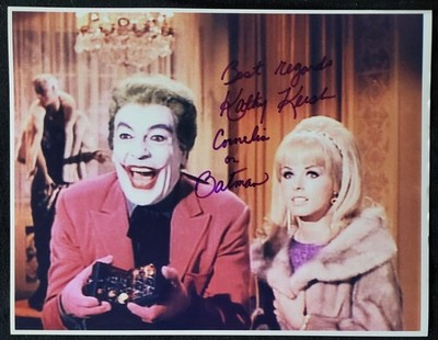 1966 Kathy Kersh Autograph Cornelia Joker Moll Batman & Robin 8x10 ...