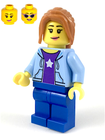Lego City Minifigures Man Woman Police Pilot Fireman Mom Grandma Boy ...