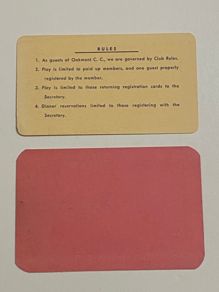 Plumbers & Peddlers Club and Master Plumber License Cards Vintage 1950s ...