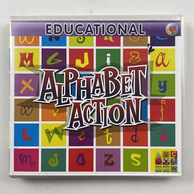 Alphabet Action CD ABC For Kids Children’s Educational Songs Music Sing ...