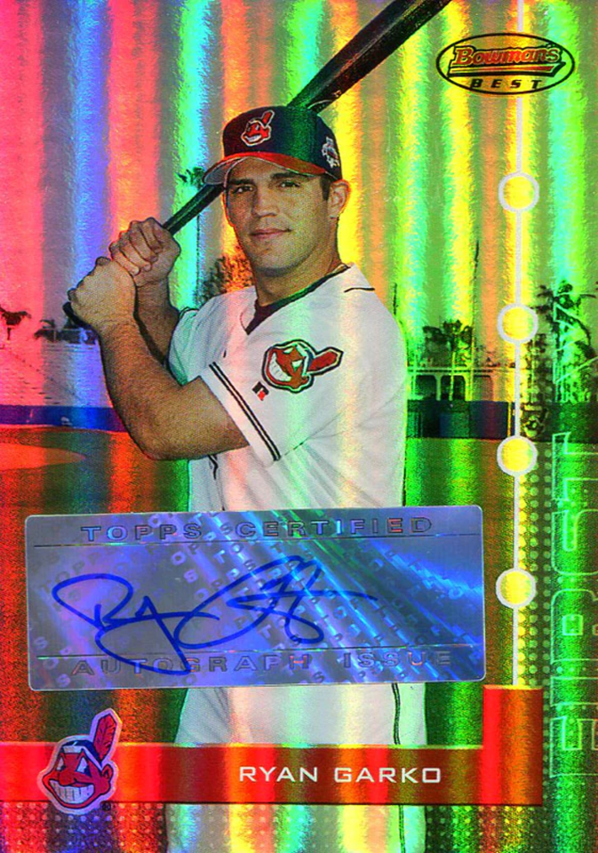 Ryan Garko Autographed 2005 Bowman's Best Card | eBay