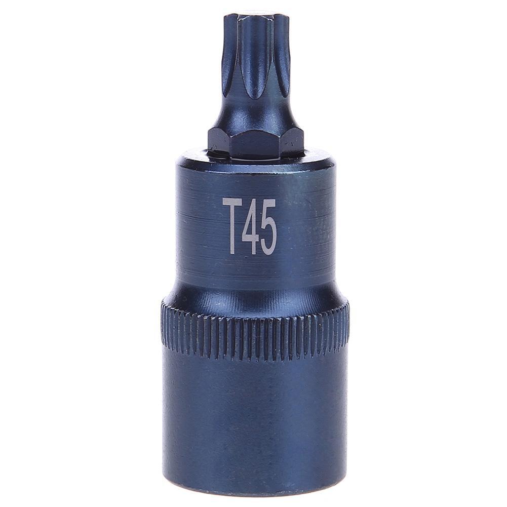 1/2 Inch Socket Bits Adapter Torx Socket Adapter Repair Hand Tool (T45 ...