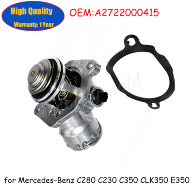 Coolant Thermostat For MERCEDES A207 A209 C207 C209 C219 CL203 R171 ...