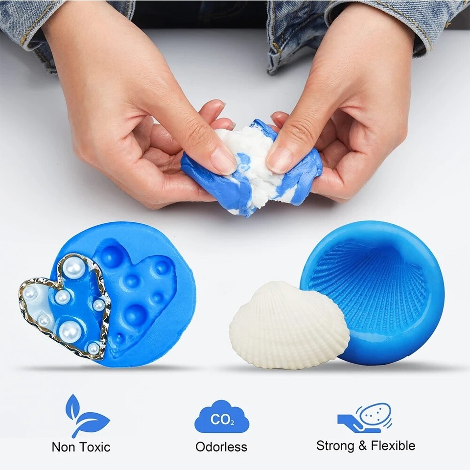 Silicone Putty Mold Making Solids Modeling Silica Gel impression ...