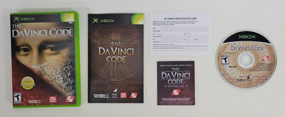The Da Vinci Code Microsoft Xbox Used Complete In Box CIB With Ticket | eBay